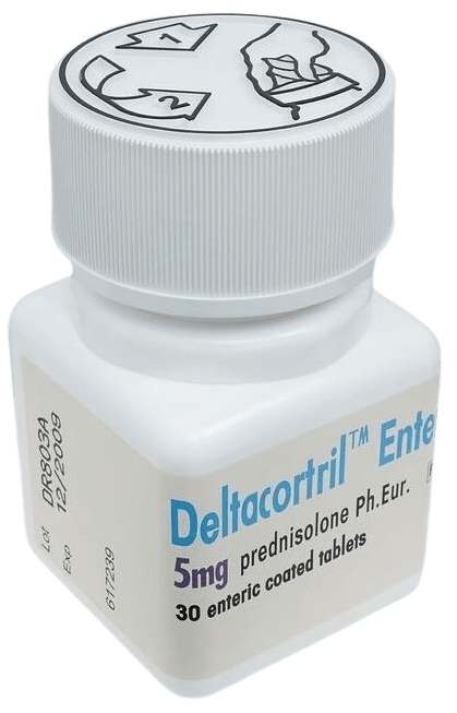 Damien Hirst | Deltacortril Enteric 5mg 30 Enteric Coated Tablets | Buy ...