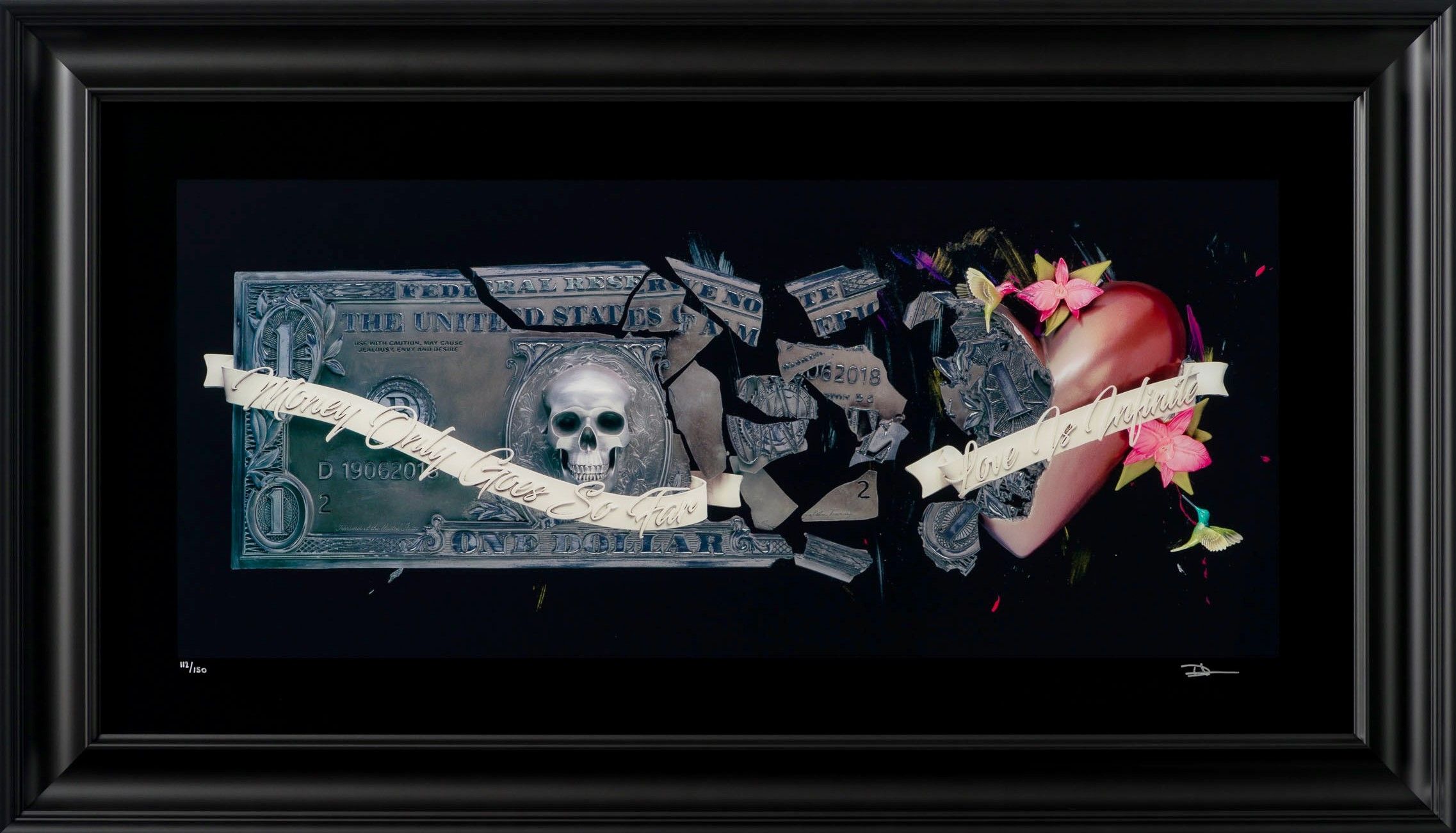 Dan Lane | Money Only Goes So Far, Love Is Infinite | Buy & Sell | FairArt