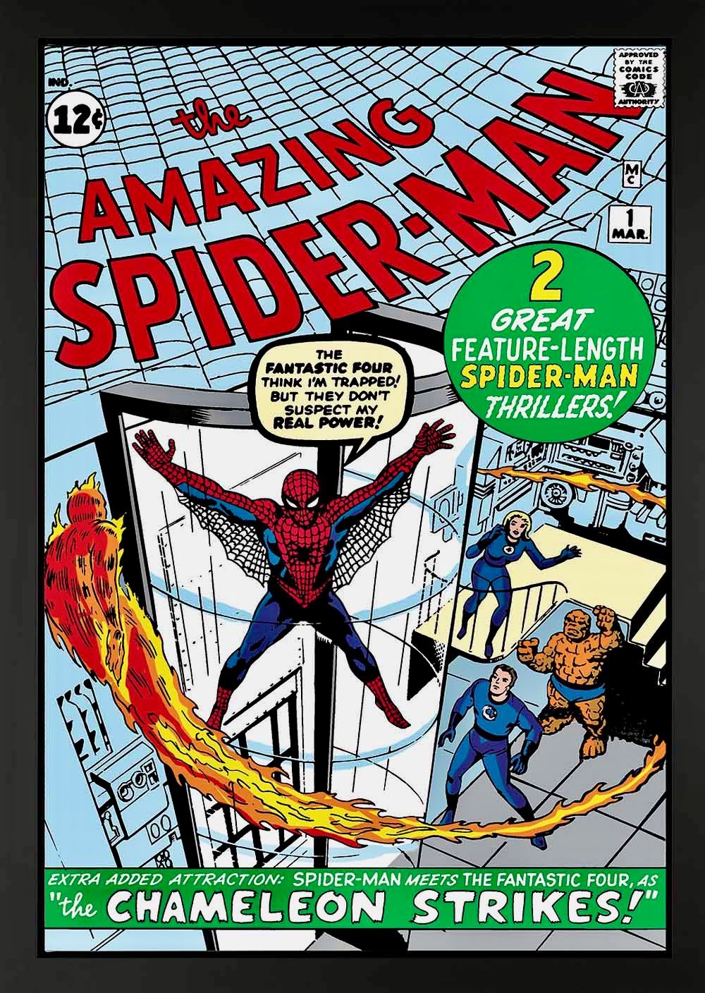Stan Lee (Marvel) | The Amazing Spider-Man #1: Spider-Man Meets The ...