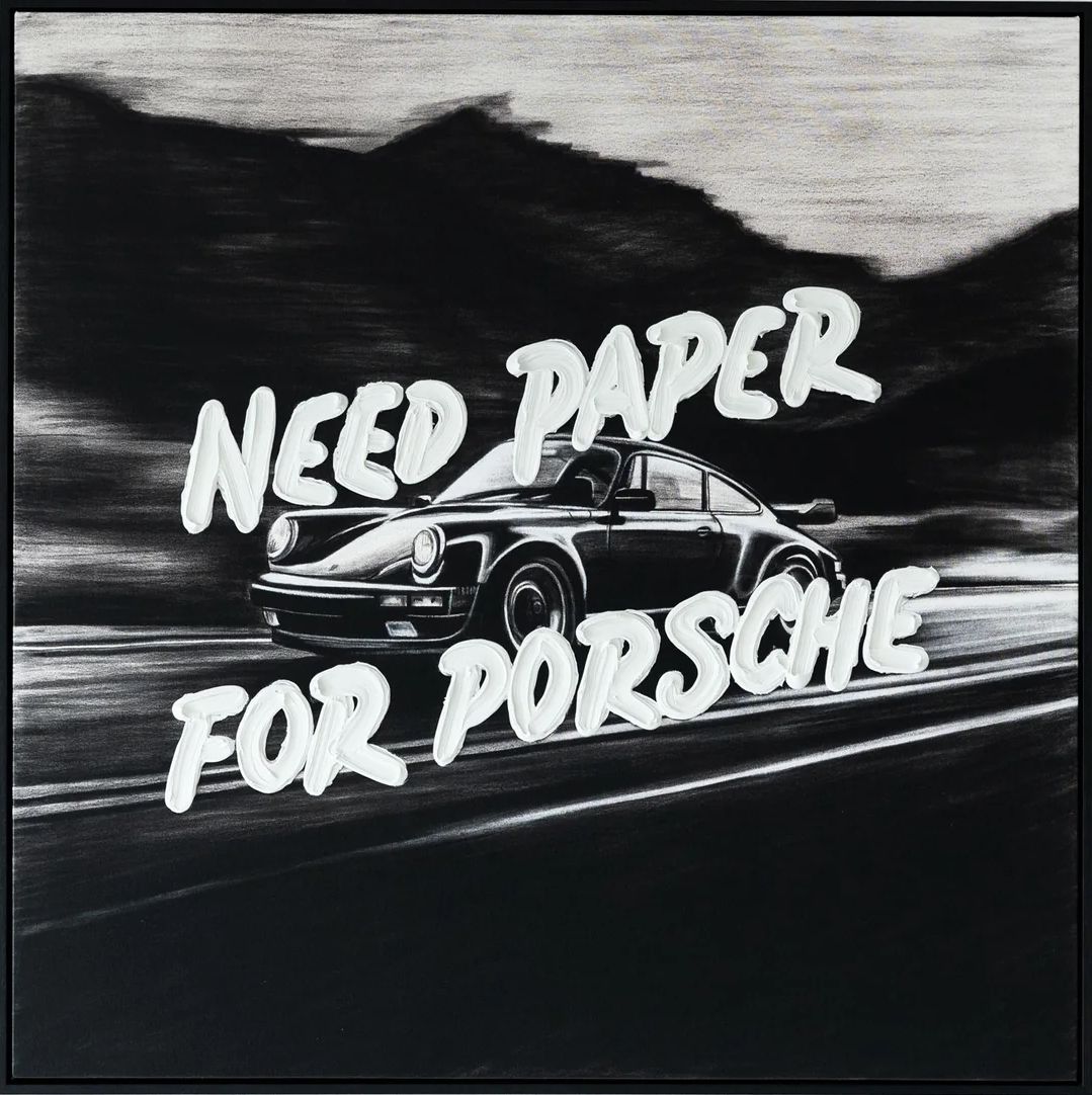 Werner Bronkhorst | Need Paper For Porsche | Buy & Sell | FairArt