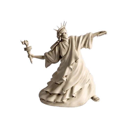 Riot Of Liberty Sculpture